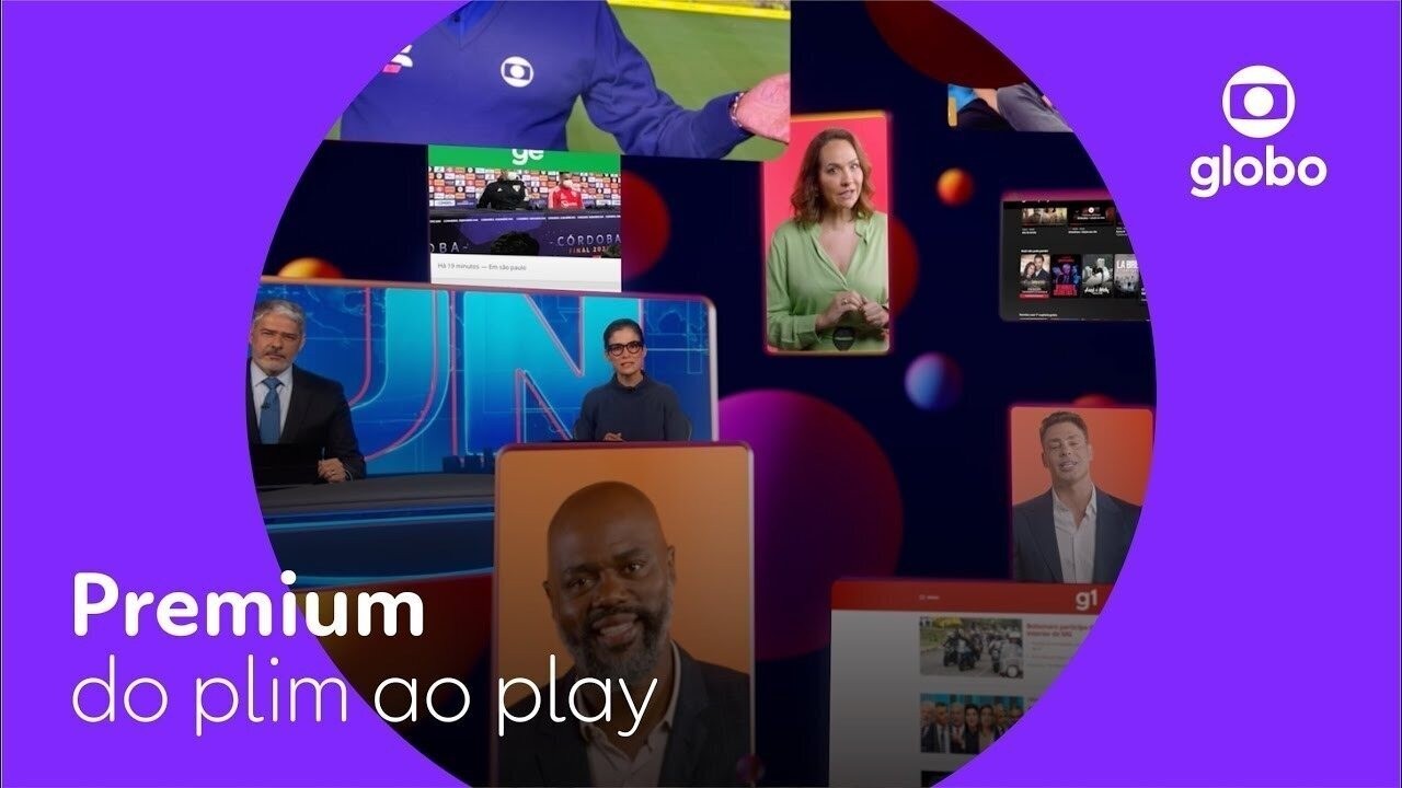 Globo: conteúdo em vídeo premium do plim ao play | Somos