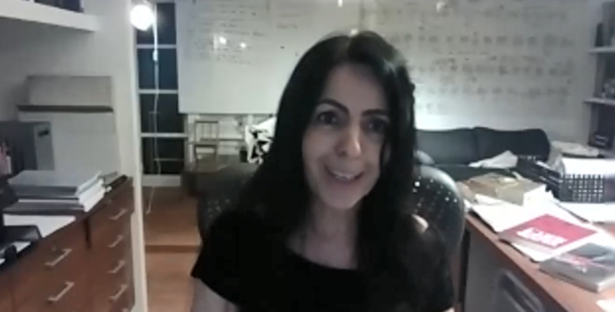 Maria Camargo conversa sobre construção de roteiros com estudantes da ...