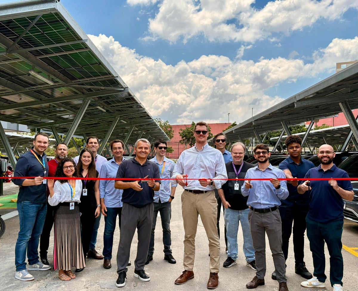 Globo inaugura estacionamento sustentável nos Estúdios Globo em São ...